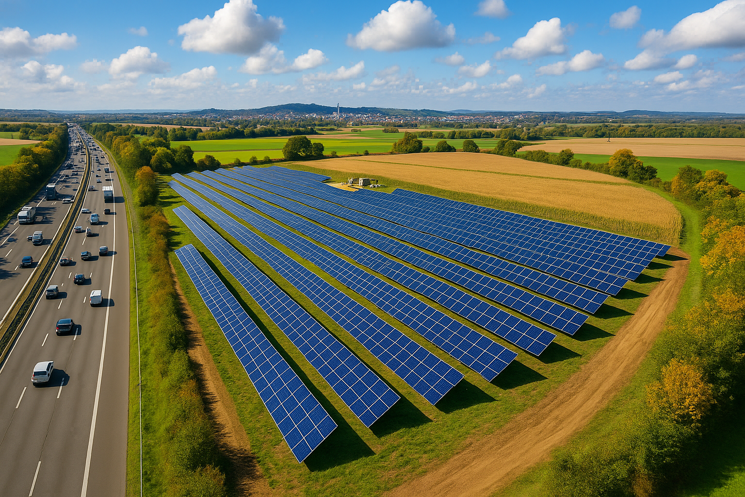 Solarstrom-Offensive in Bad Salzuflen: Größter PV-Park der Stadt ...